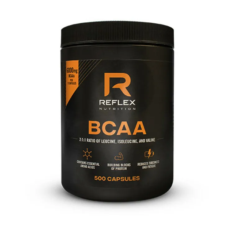 REFLEX NUTRITION BCAA (500 CAPSULES) BCAA Aminosyrer Kosttilskud