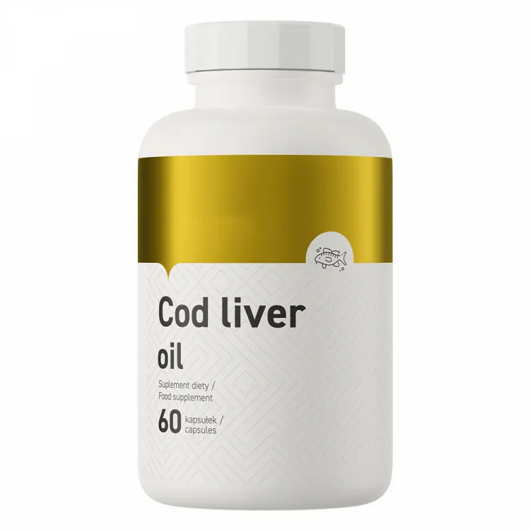 Levertran (60 kapsler) A-vitamin Vitaminer Sundhed