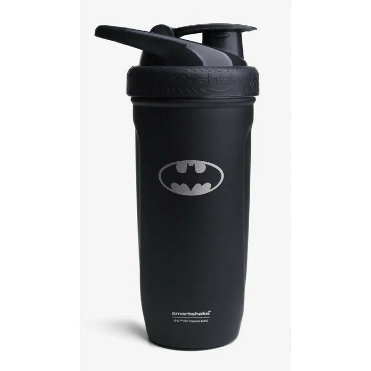Batman shaker i rustfrit stål (900 ml) Deluxe Proteinshaker Shakers og ...