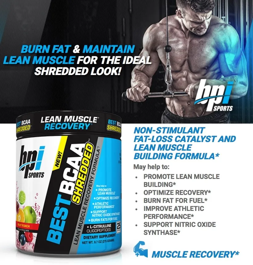 Best BCAA Shredded fra BPI Sports hos Fitnessnord.com