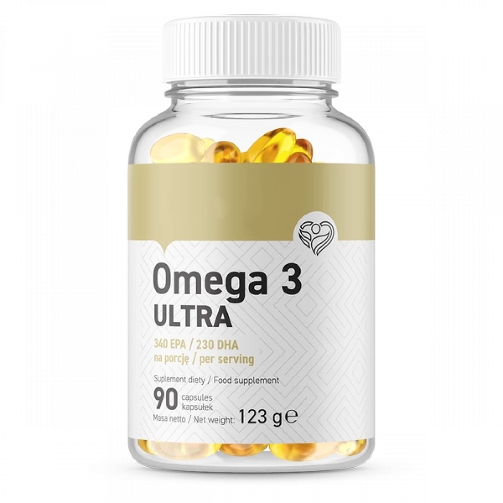 Omega-3 Koncentrat (90 kapslar) Fiskolja / Omega-3